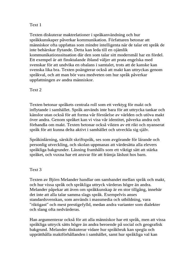 Texter | PDF