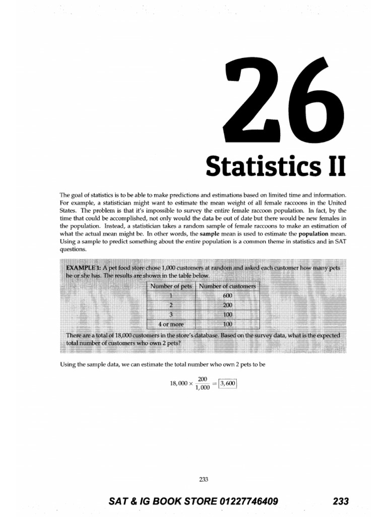 Statistics 2 Pdf