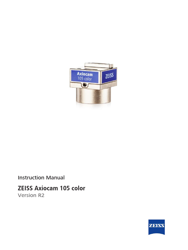 EN IM Axiocam 105 Color R2 V02-1 | PDF