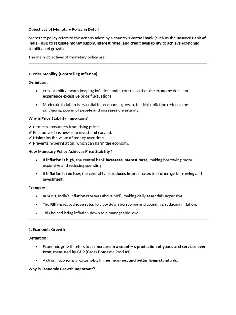 Economics Module 3 Fiscal and Monetary Policy | PDF | Reserve Bank Of ...