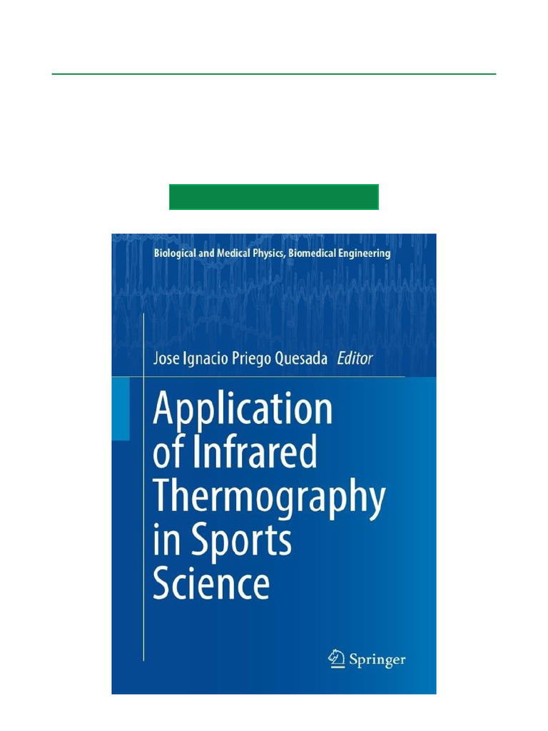 Application of Infrared Thermography in Sports Science Full Book Access ...