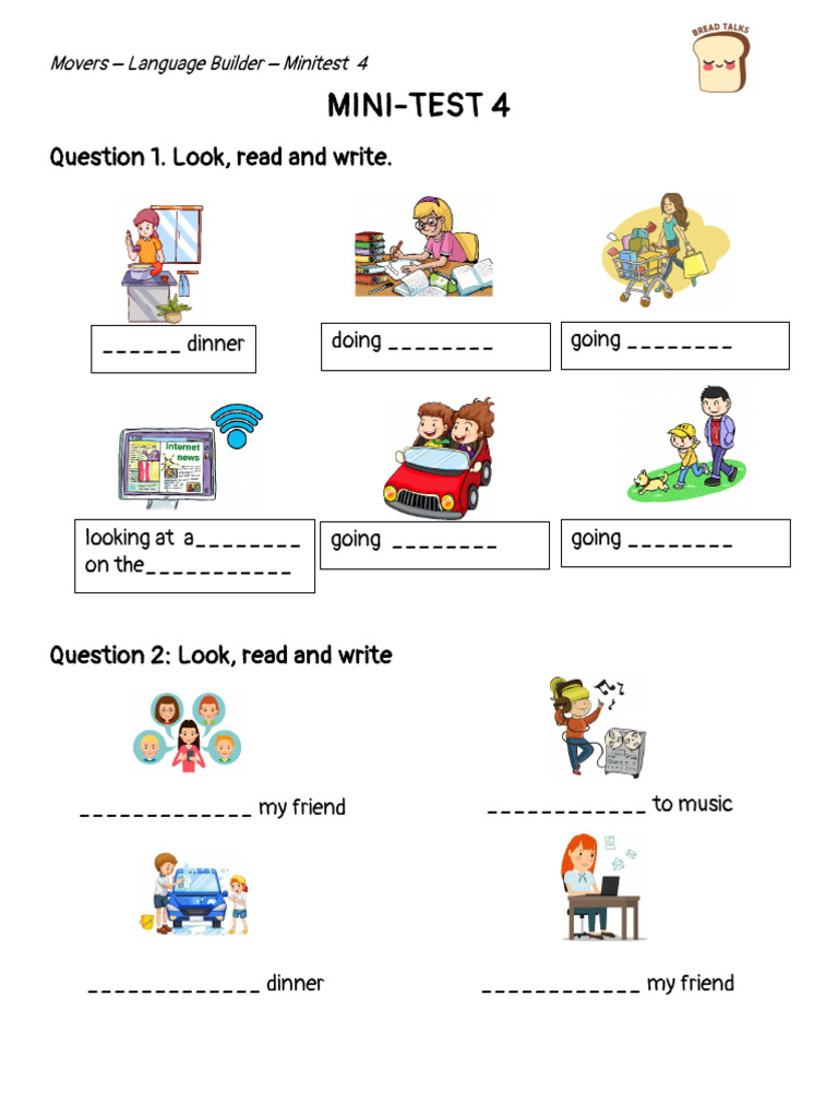 Mini-Test Unit 3 | PDF