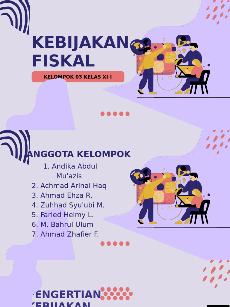 Kebijakan Fiskal: Pengertian dan Tujuan | PDF