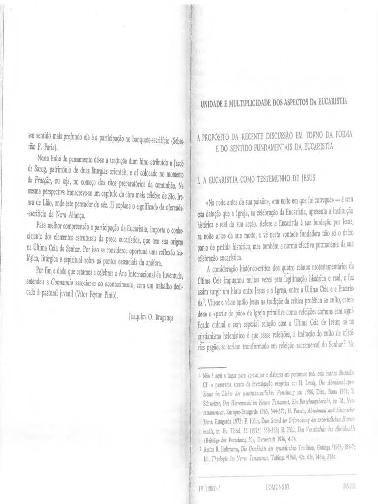 Walter Kasper Eu Car Is Tia | PDF