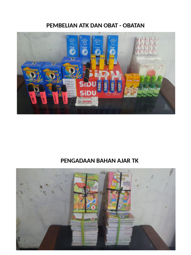 Pembelian Atk Dan Obat | PDF