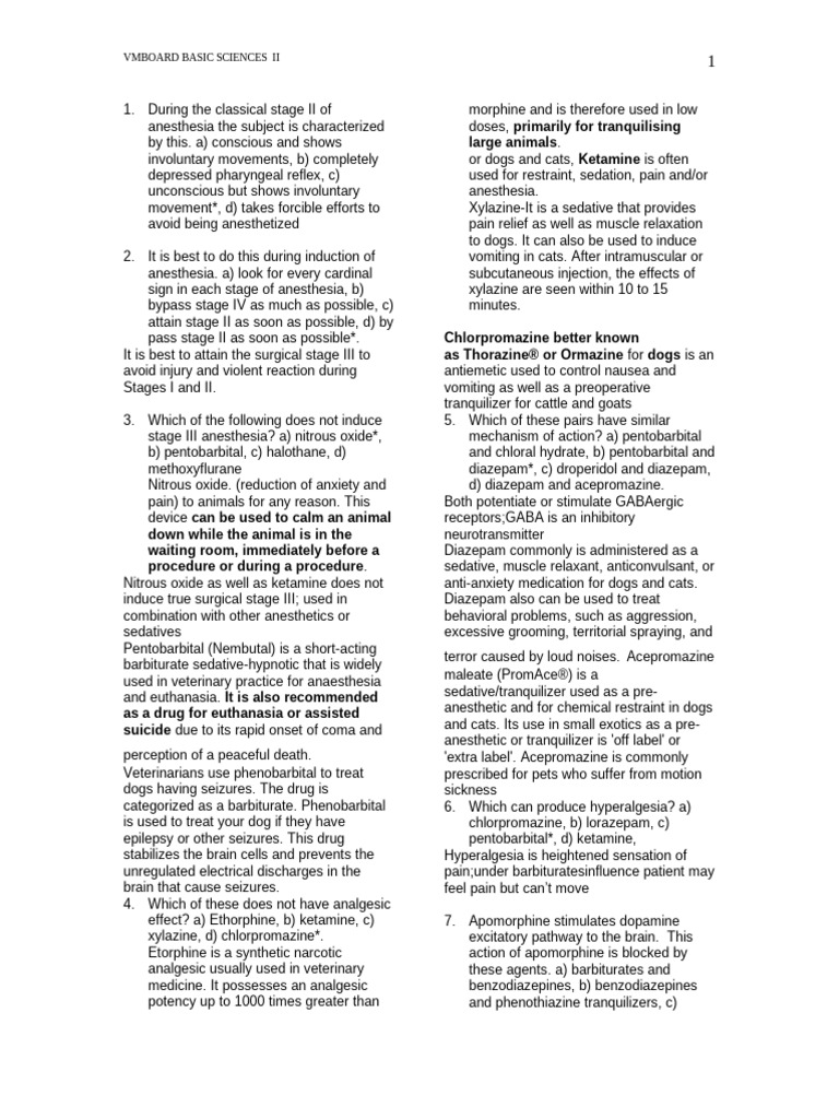 Pharmacology1 UPLB Print | PDF | Analgesic | Anesthesia