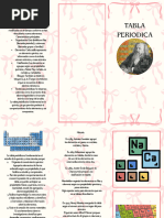 Tabla Periódica en Inglés | PDF | Tabla periódica | Elementos químicos