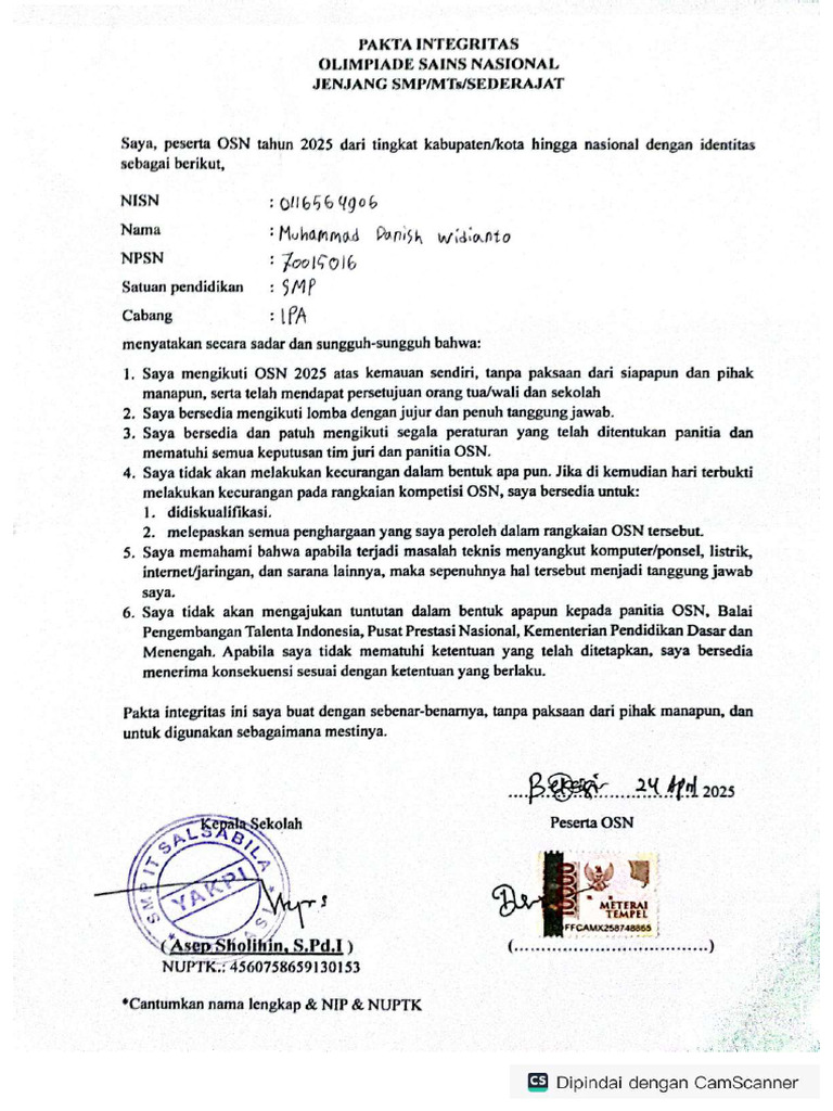 Fakta Muhammad Danish - Compressed | PDF