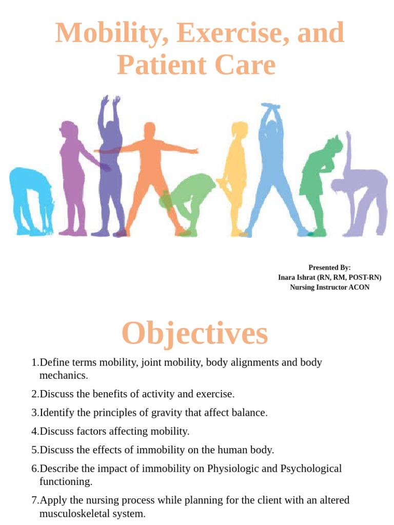 Activity and Exercise Pattern | PDF | Anatomical Terms Of Motion | Medical Specialties