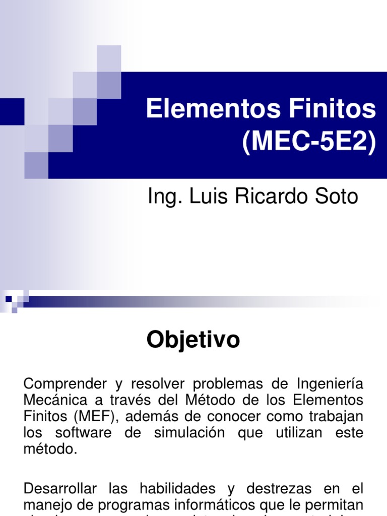 Elementos Finitos - Contenido | PDF | Doblar | Método de elementos finitos