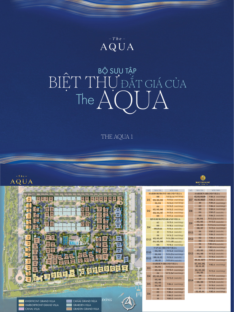 Layout Mặt Bằng The Aqua | PDF