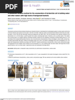ISO 9308-1 2014 (En) | PDF | Escherichia Coli | International ...