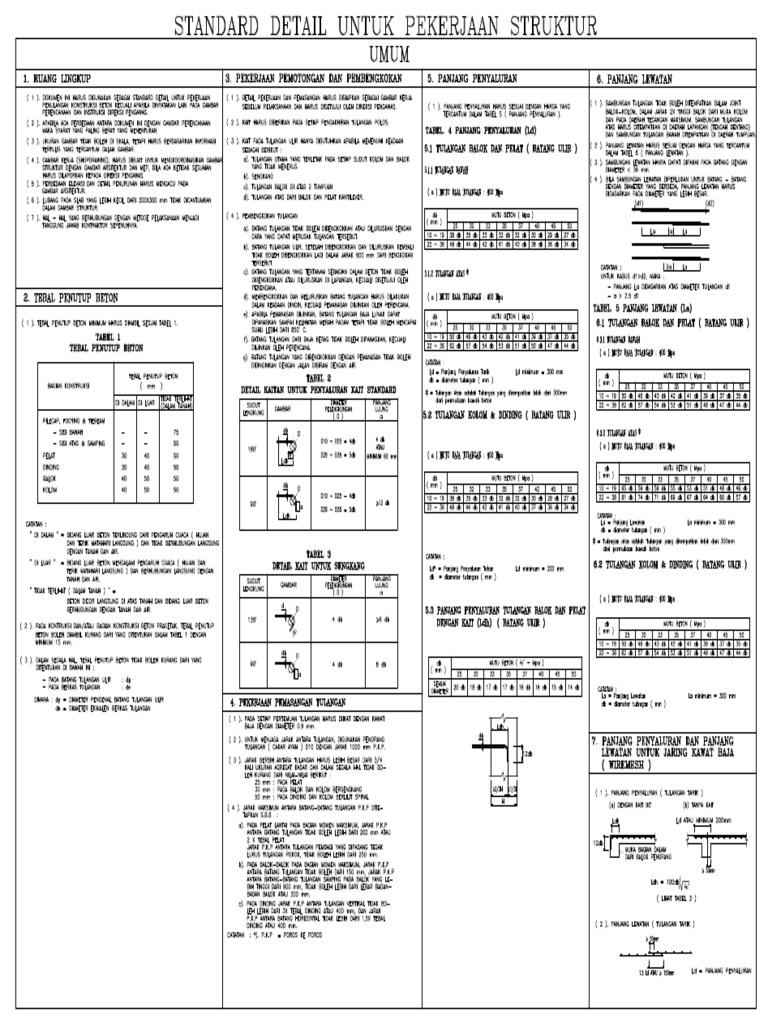 729838967 S 1001 Standard Detail PRINT | PDF