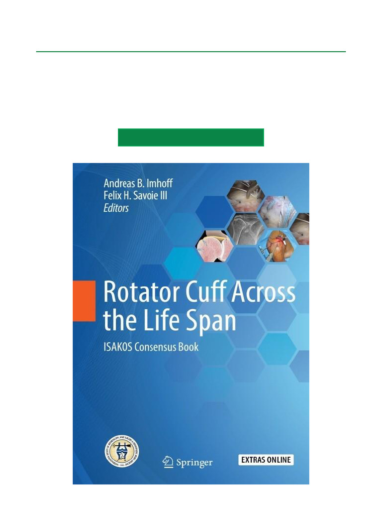 Rotator Cuff Across The Life Span ISAKOS Consensus Book Google Drive ...