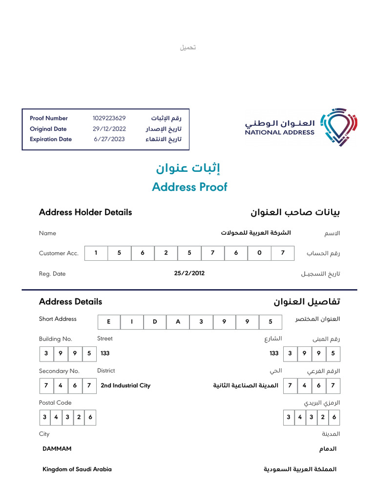 ATC - National Address | PDF