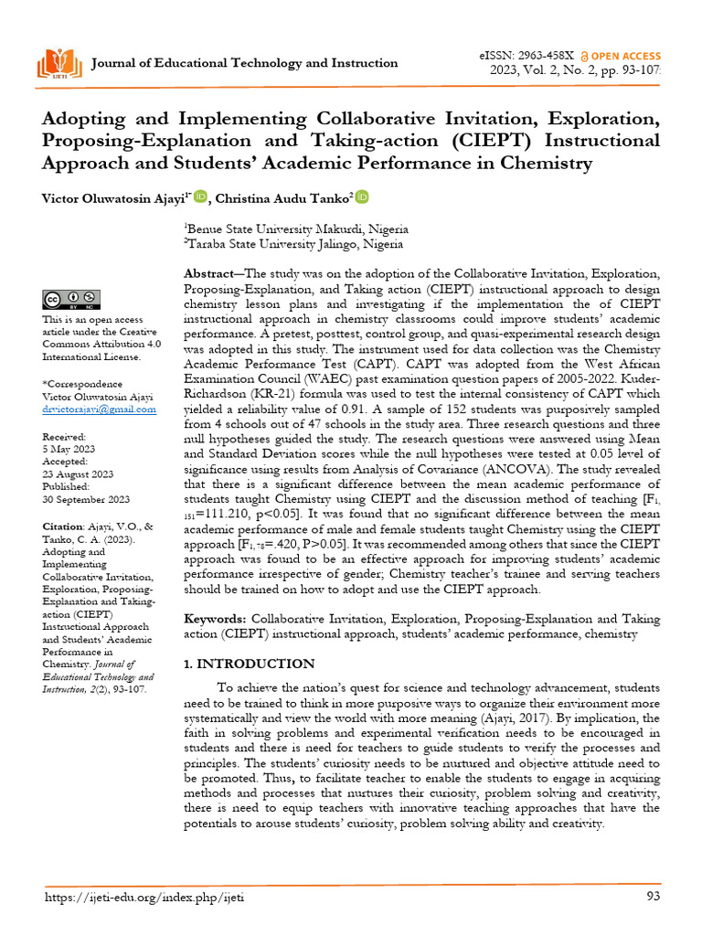 Adopting and Implementing Collaborative Invitation, Exploration ...