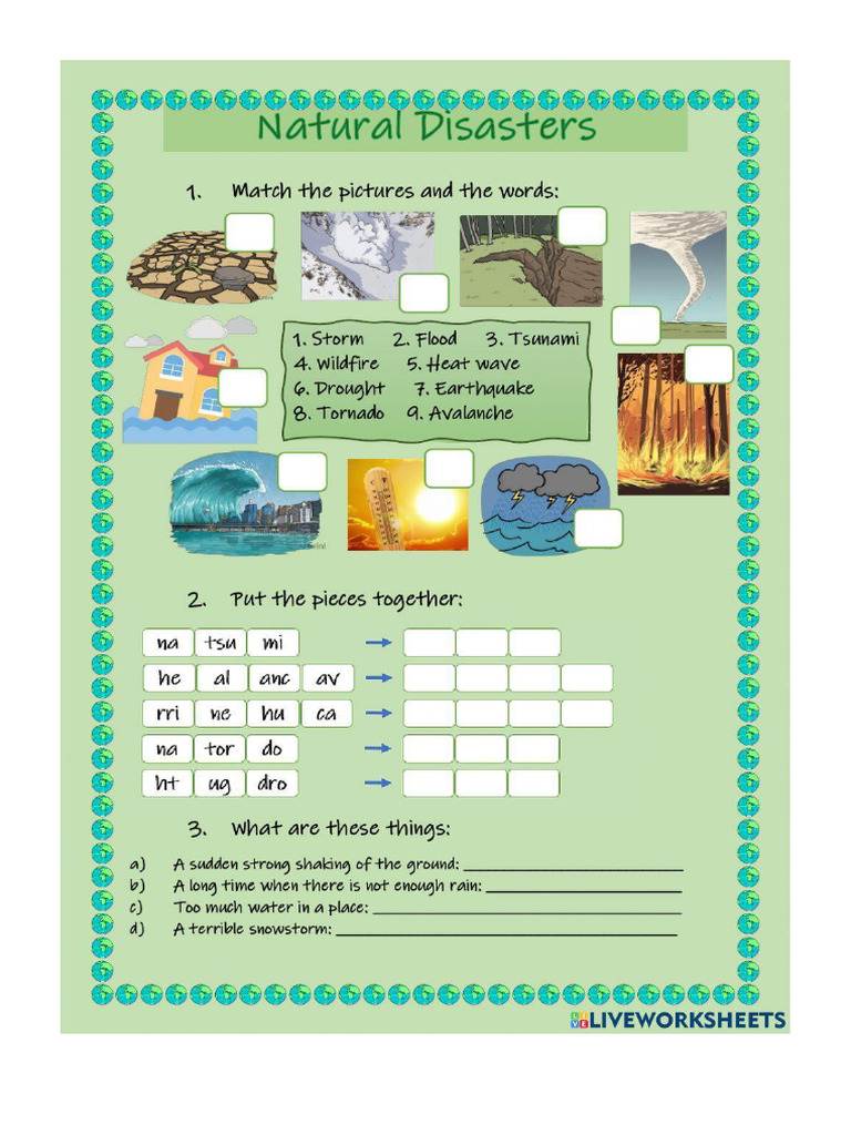 natural disasters 1 | PDF