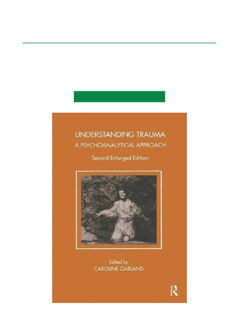 Trauma: A Psychoanalytical Perspective | PDF | Psychoanalysis ...