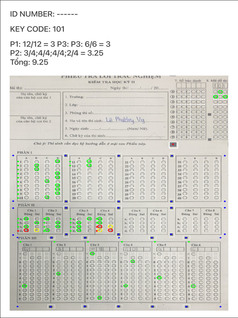 Bai Cham - Thư 10a2 - 18-Thg 3-2025 | PDF