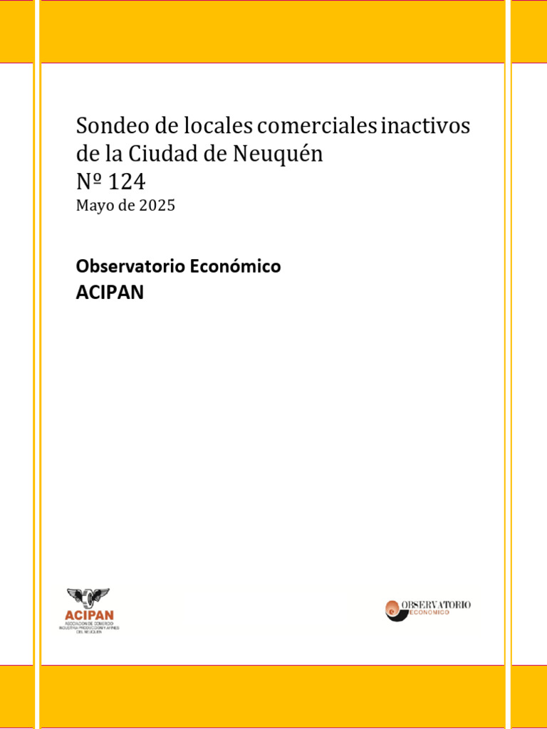 Observatorio Económico de ACIPAN | PDF | Economias
