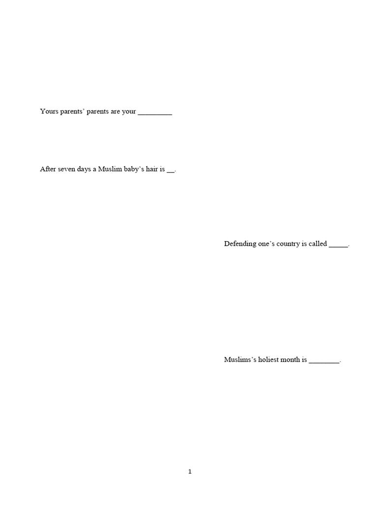 Grade 3&4 Revision-All Subjects | PDF | Computer Virus | Jesus