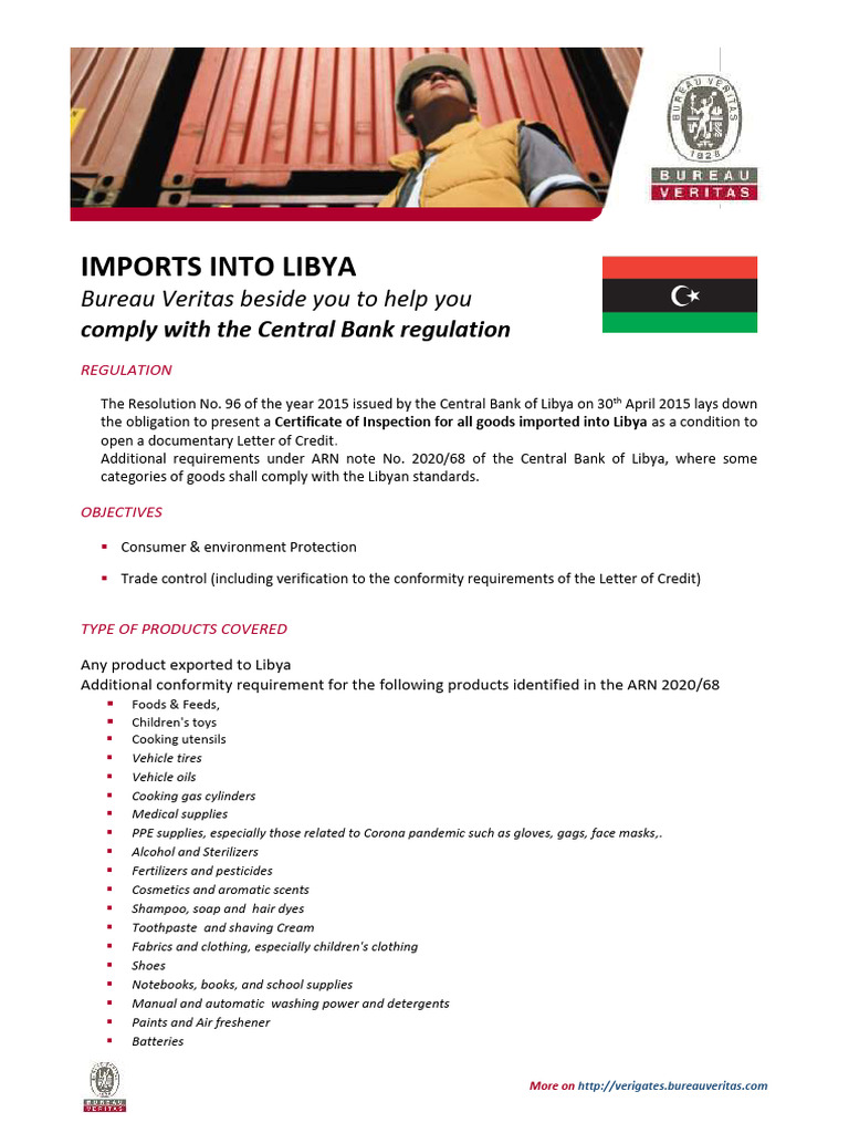 Libya Cbl Flyer e 1.2 en 0 | PDF | Letter Of Credit