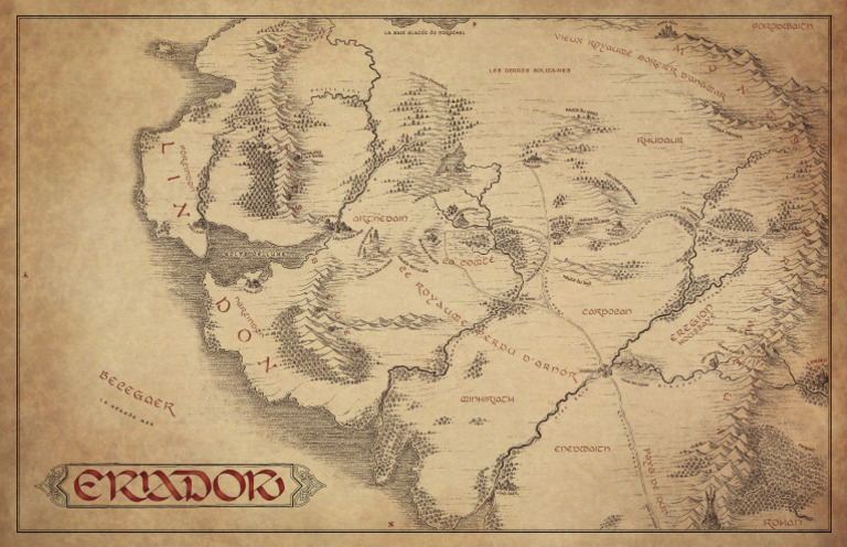 ESOR205FR DT Eriador-Map | PDF