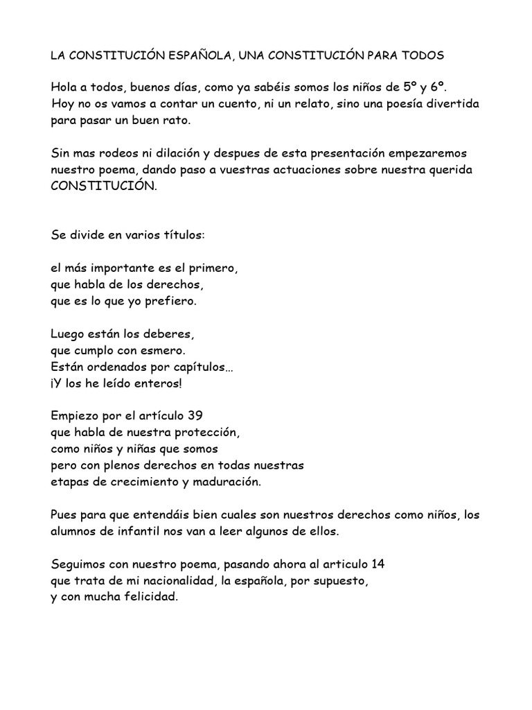 Presentacion Constitucion | PDF