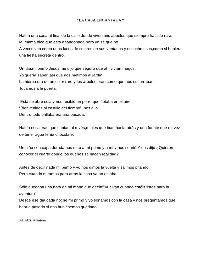 La Casa Encantada | PDF
