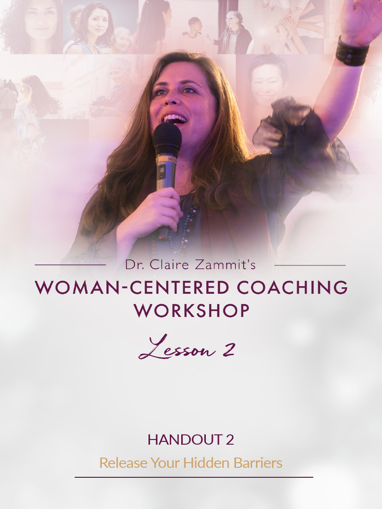Release Your Hidden Barriers - Lesson 2 - Handout | PDF | Self Concept ...