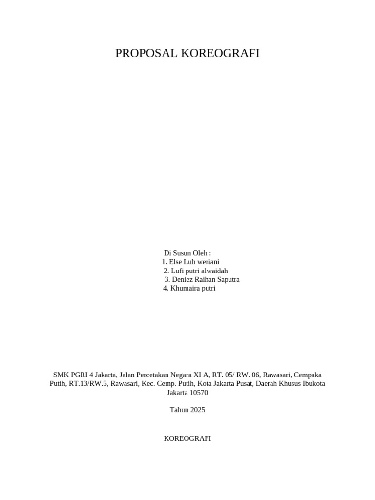 PROPOSAL Tari Dari Jawa Barat | PDF