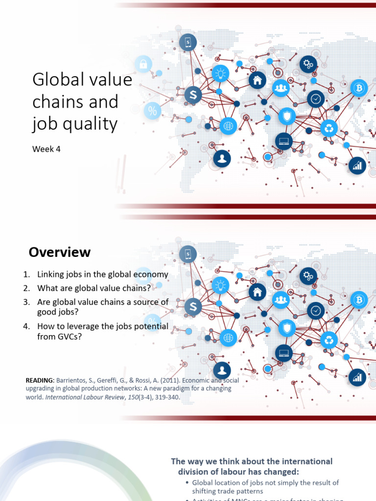 4 Global Value Chains and Job Quality-3 | PDF | Labour Economics | Employment