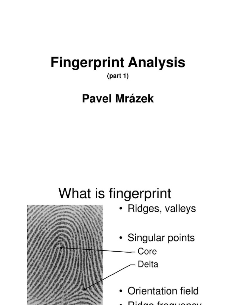 Fingerprint | PDF