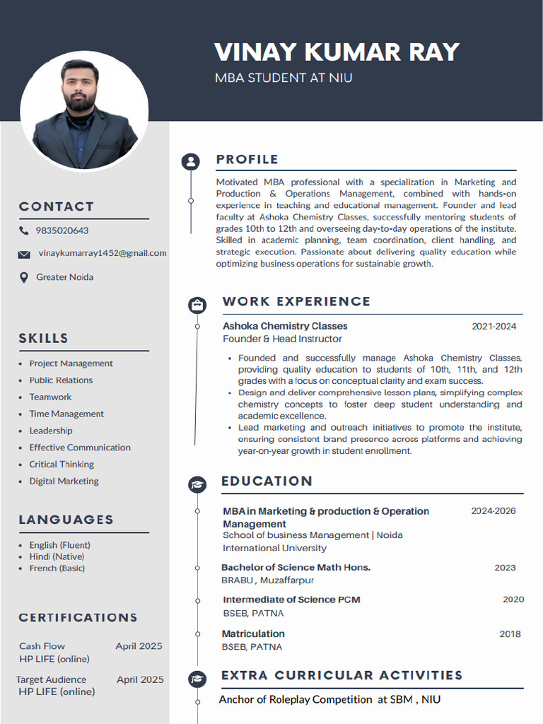 Vinay Kumar Ray | PDF