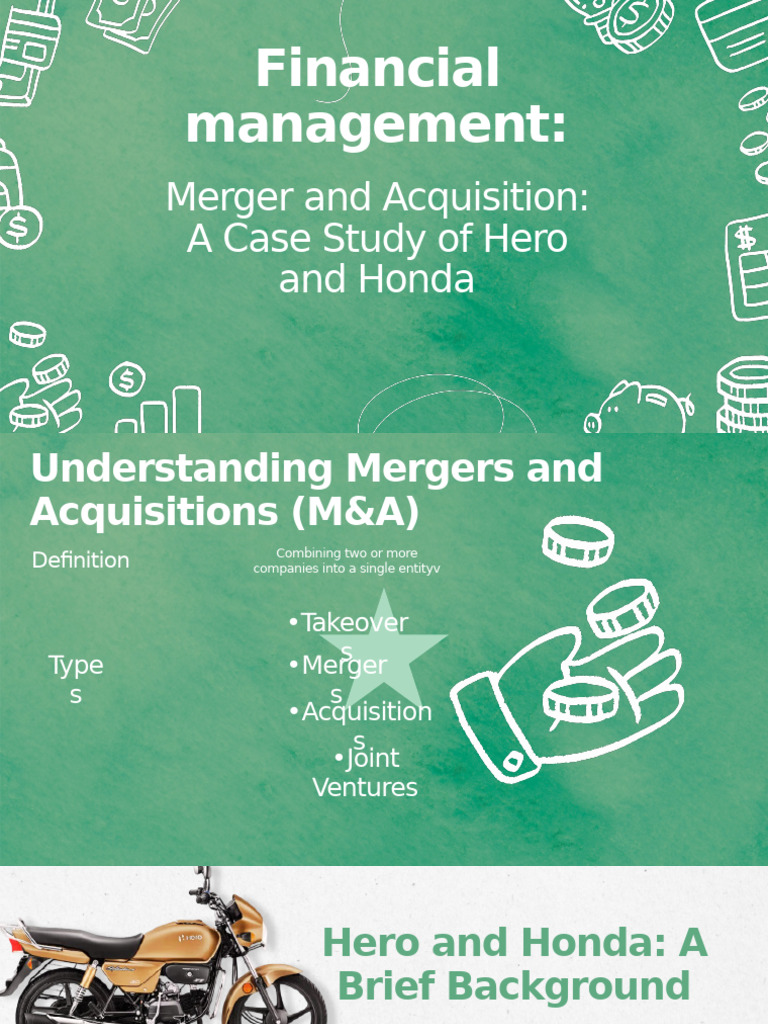 Merger and Acquisition a Case Study of Hero and Honda | PDF | Mergers ...