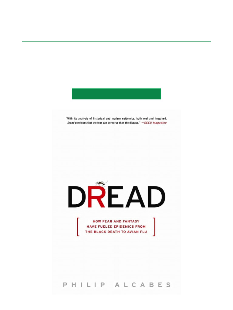 Dread How Fear and Fantasy Have Fueled Epidemics From The Black Death ...