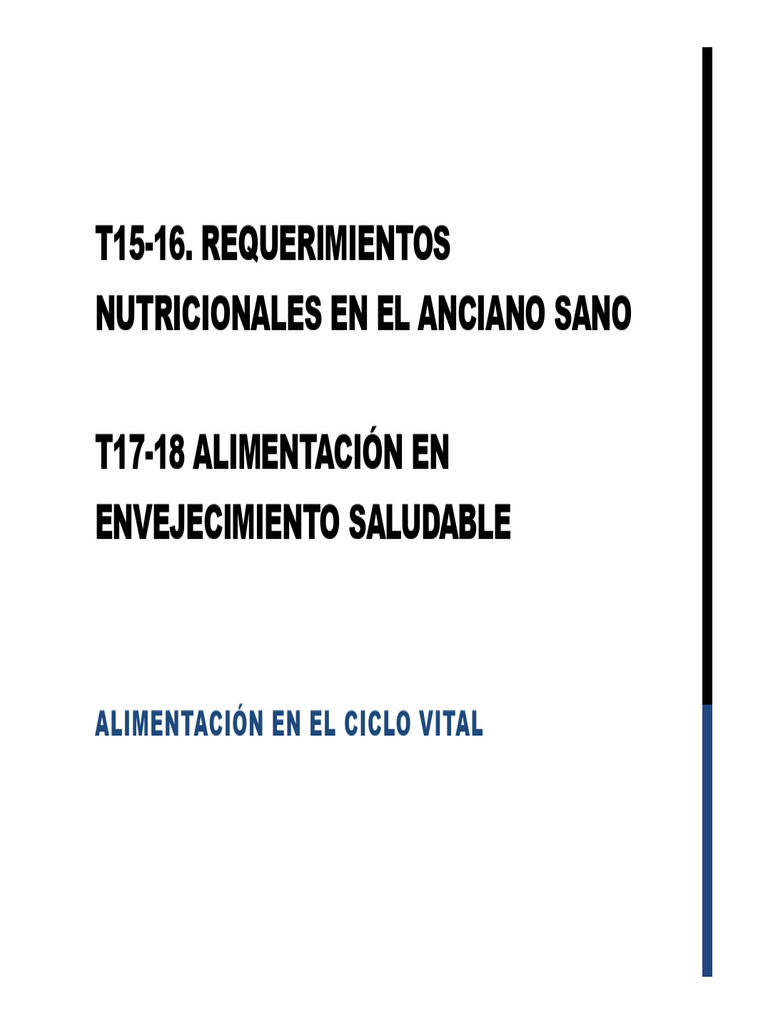 T15-18 | PDF | Dieta | Nutrición