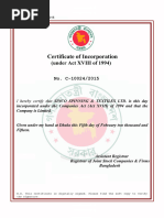 Cac Memorandum of Association | PDF