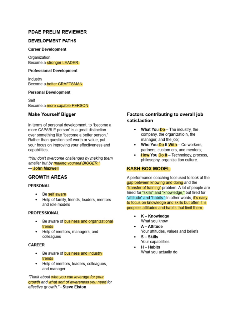 Professional Development | PDF | Mentorship | Employment