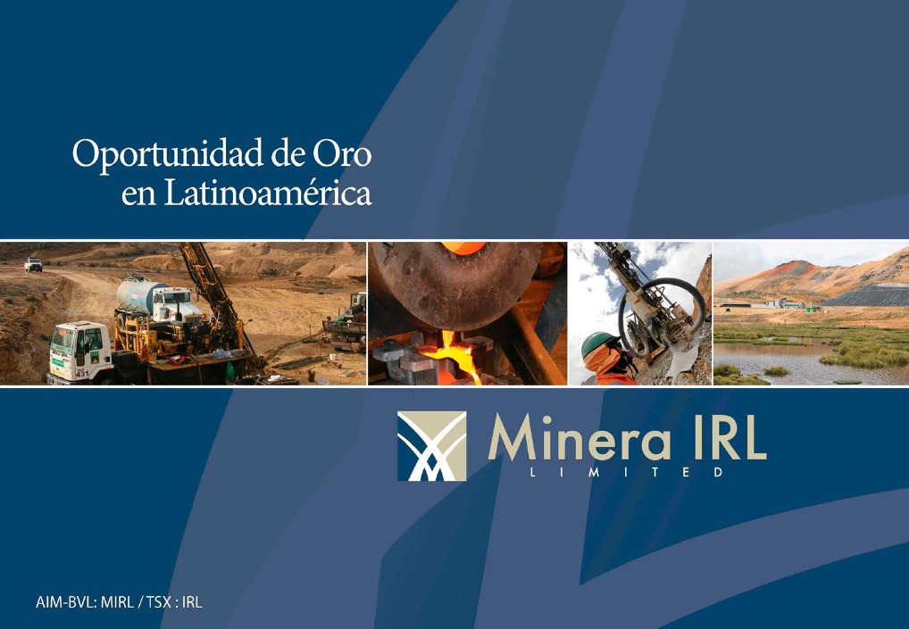 Minera IRL | PDF | Minería | Perú