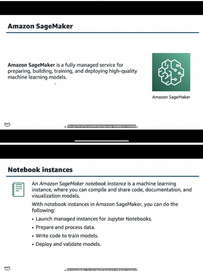 Build Train Deploy ML Models - Amazon Sagemaker | PDF