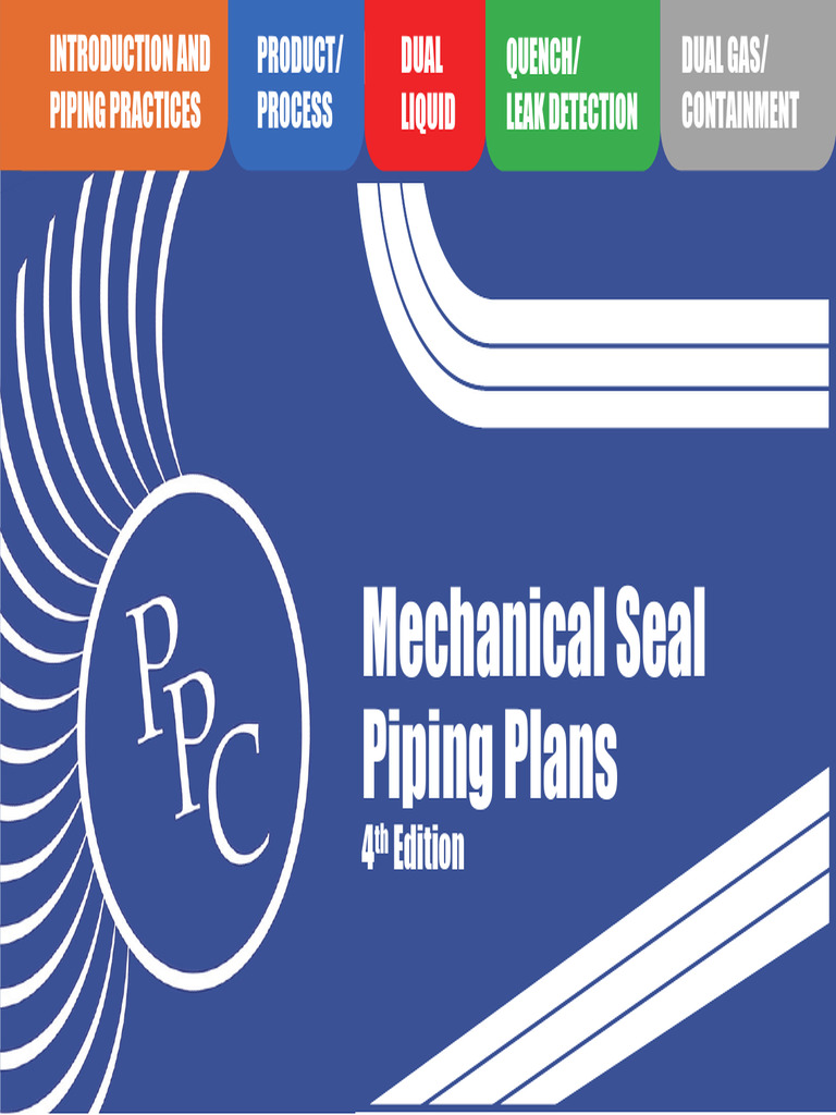 API Mechanical Seal Piping Plans Guide | PDF
