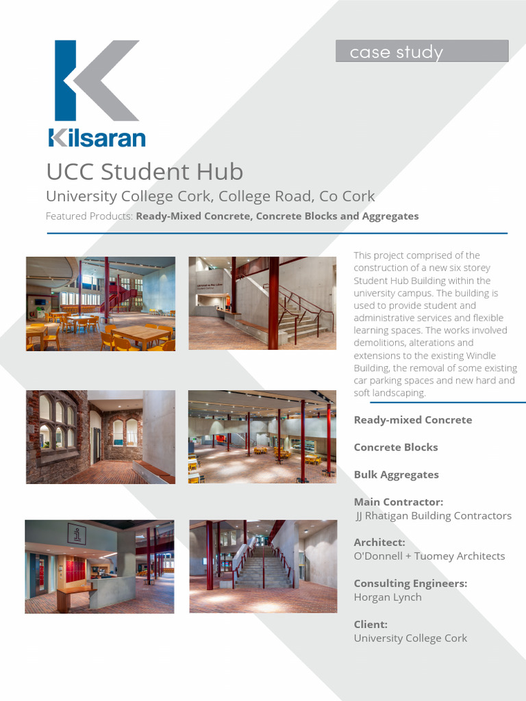 UCC Student Hub Construction Overview | PDF