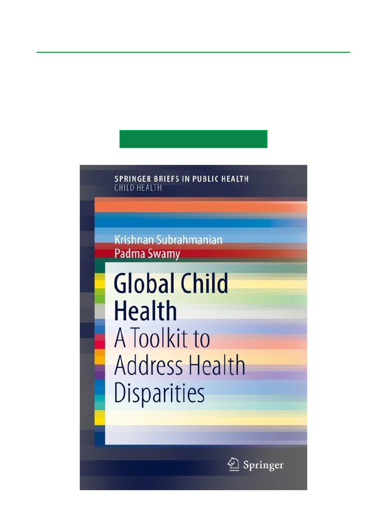 Global Child Health A Toolkit To Address Health Disparities Digital PDF ...