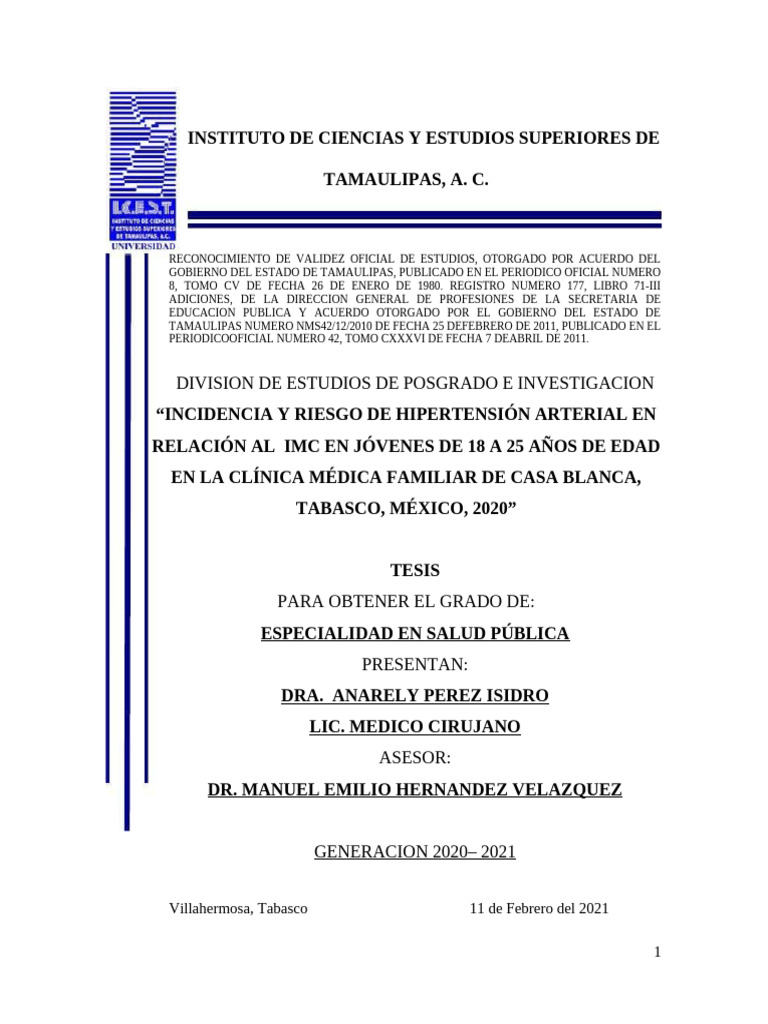 ANARELY | PDF | Hipertensión | Enfermedades cardiovasculares