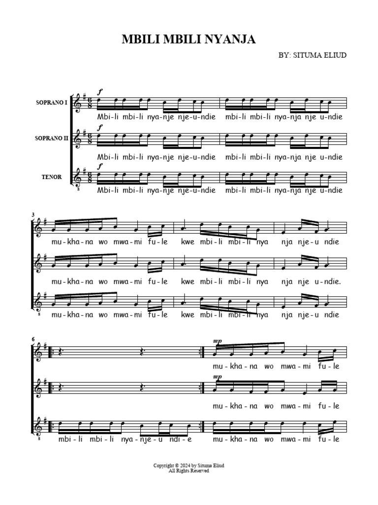 Mbili Mbili Nyanja 234 Edited | PDF