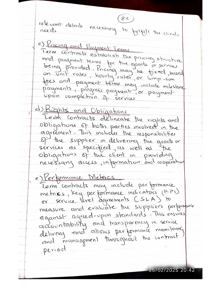 Tendering and Estimating (Contracts) | PDF