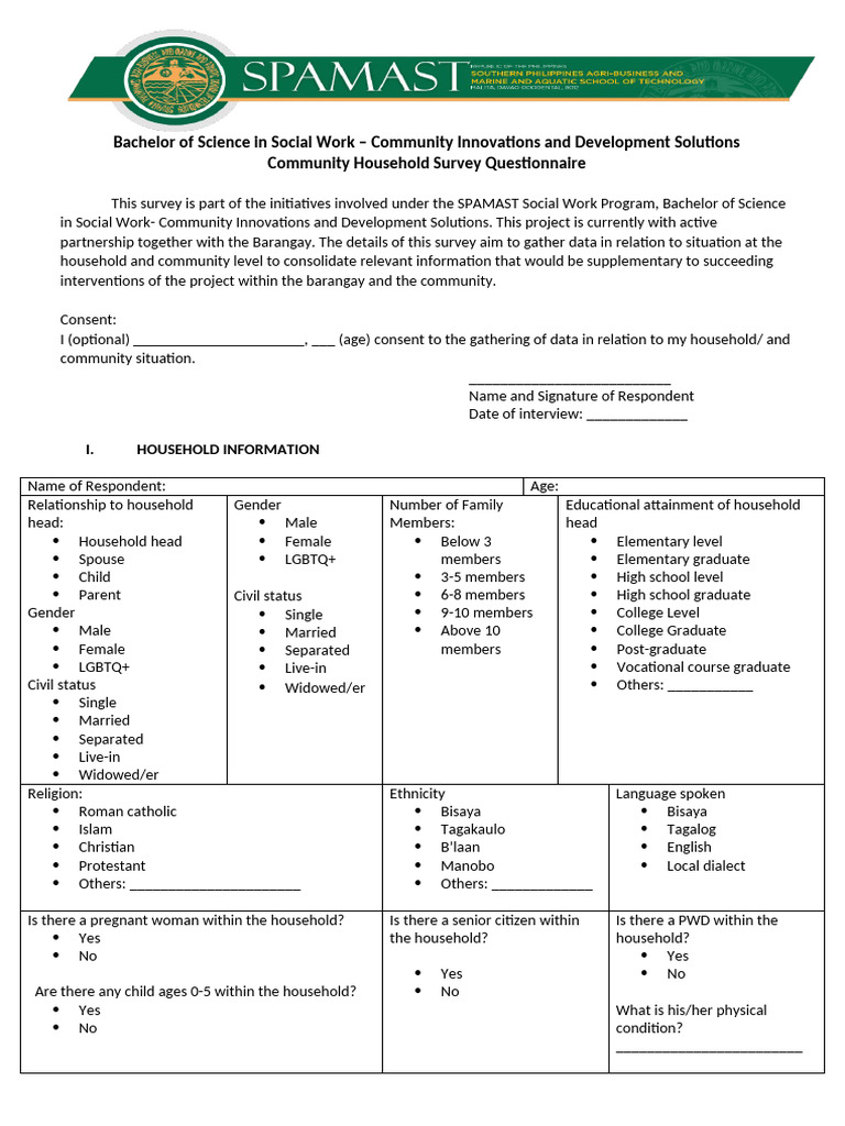Community Profiling Tool | PDF | Home Appliance