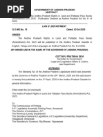 G.O.ms - No.227 Land Conversion Go98 Ammendment | PDF | Common Law | Legal Documents