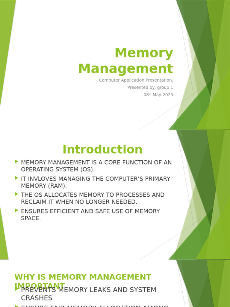 Computer Memory | PDF